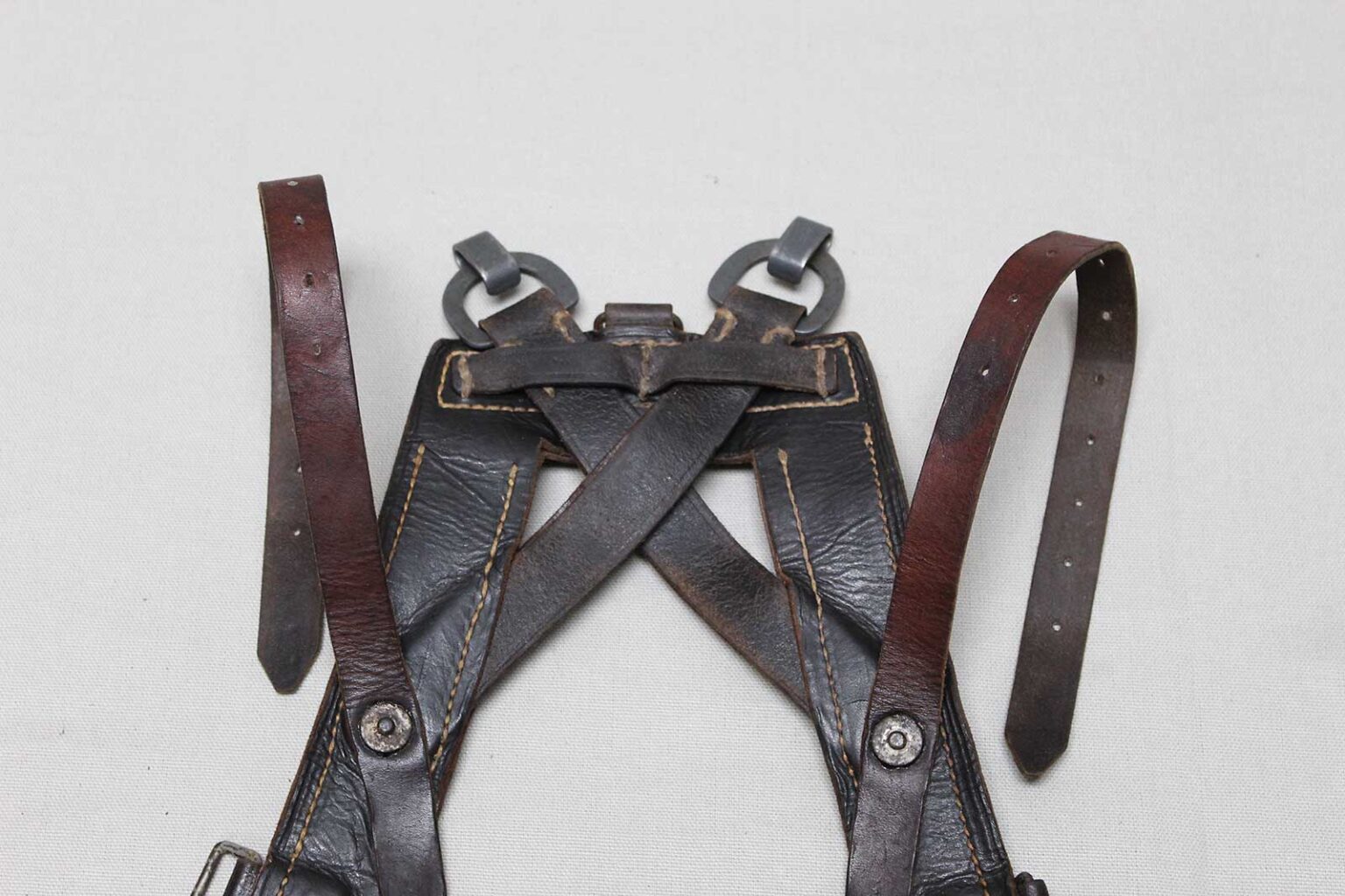 WW2 German Leather A-frame . EFL6261cxa - Time Traveler Militaria