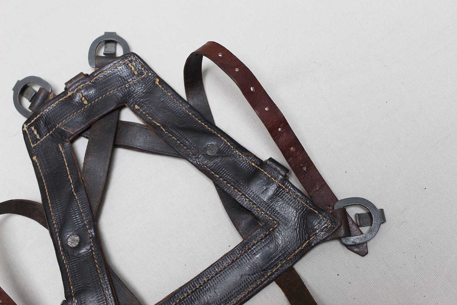 WW2 German Leather A-frame . EFL6261cxa - Time Traveler Militaria