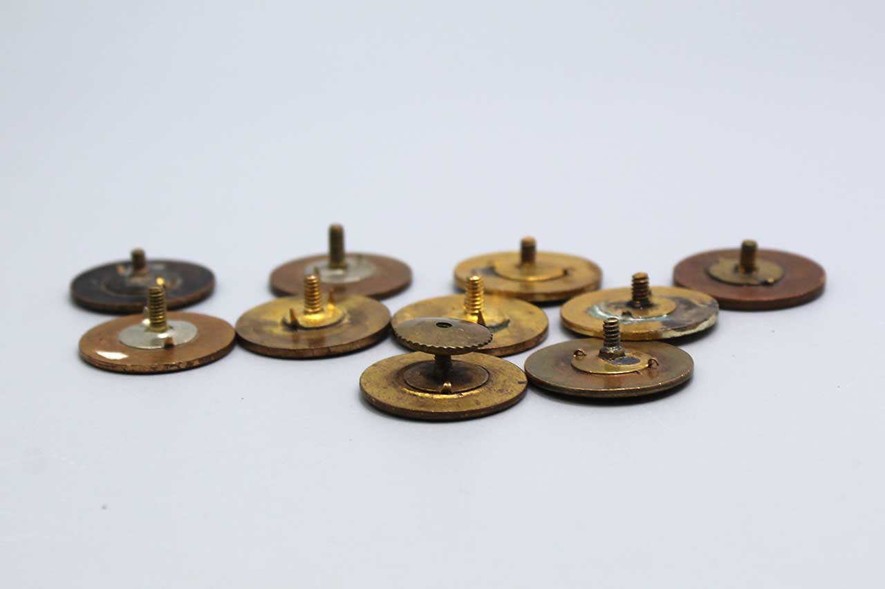 US Army Infantry Group of 10 Enlisted Collar Disks . FLU4830 - Time ...