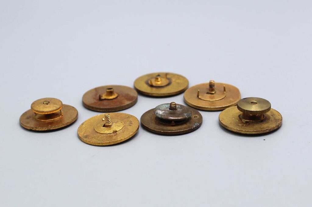 US Army Group of 7 Enlisted Collar Disks . FLU4831 - Time Traveler ...