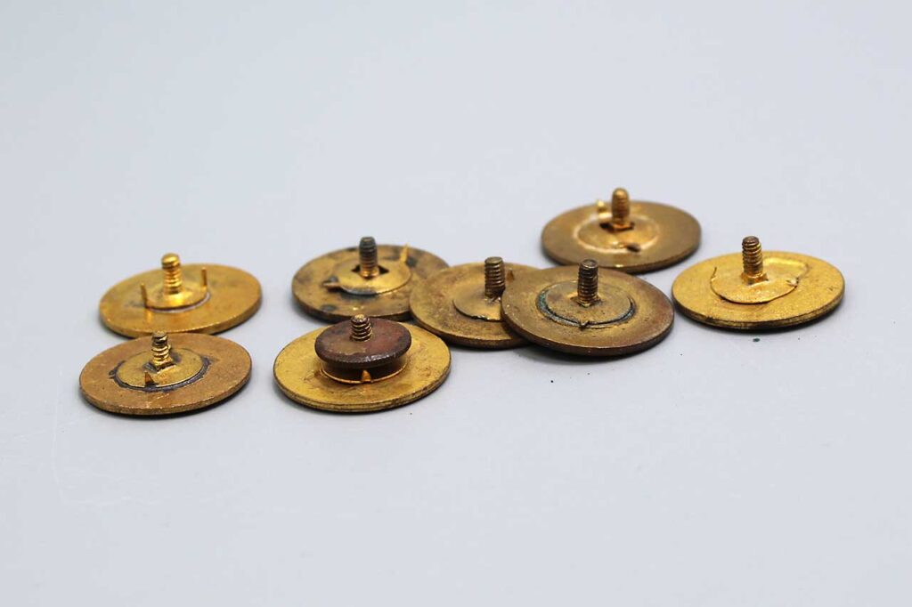 US Army Group of 8 Enlisted Collar Disks . FLU4832 - Time Traveler ...