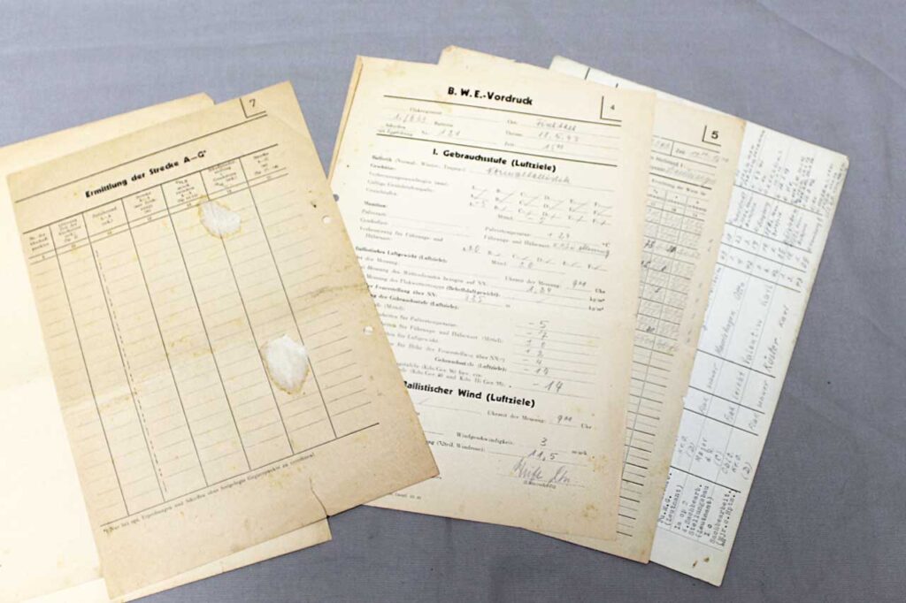 WW2 German Kriegsmarine Document Group . GD984 - Time Traveler Militaria