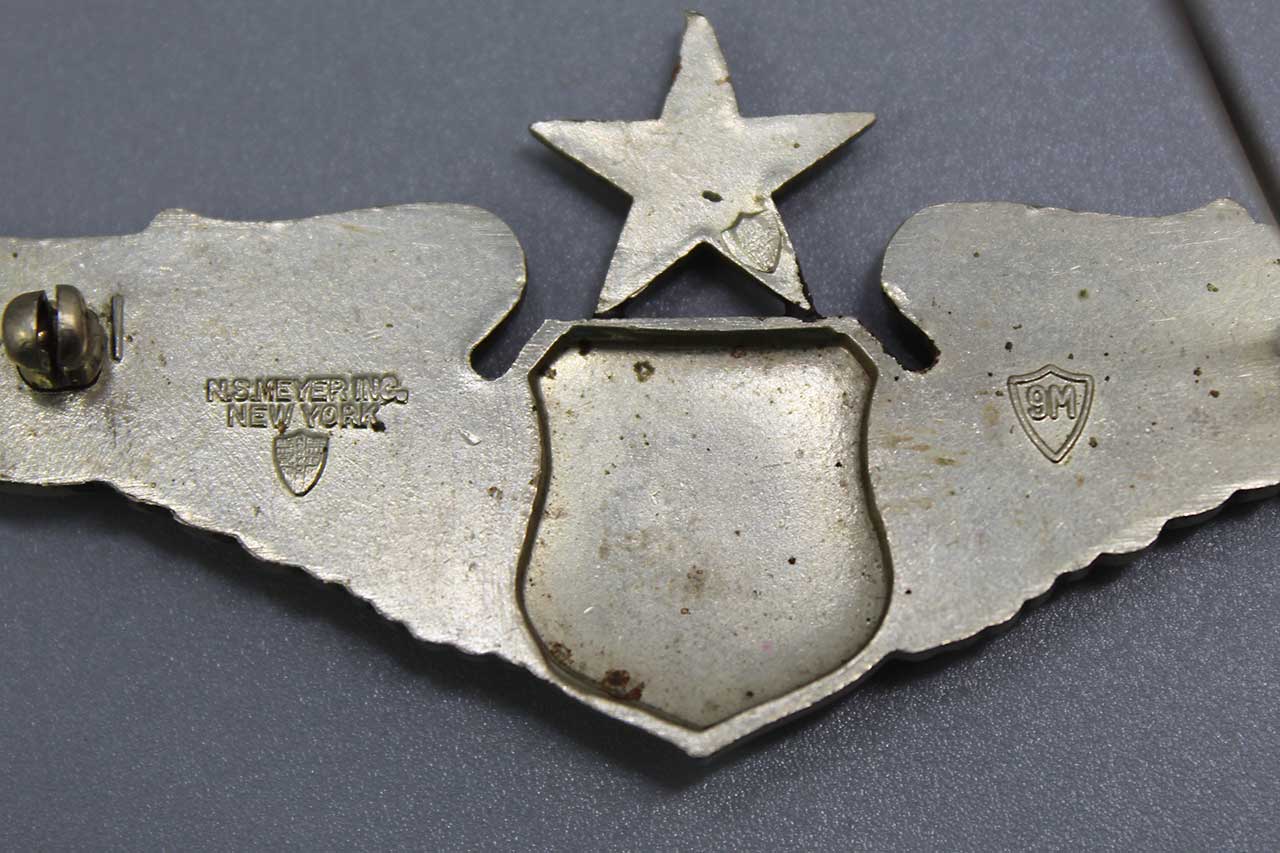 USAF Senior Navigator Wings NS Meyer . W273 - Time Traveler Militaria