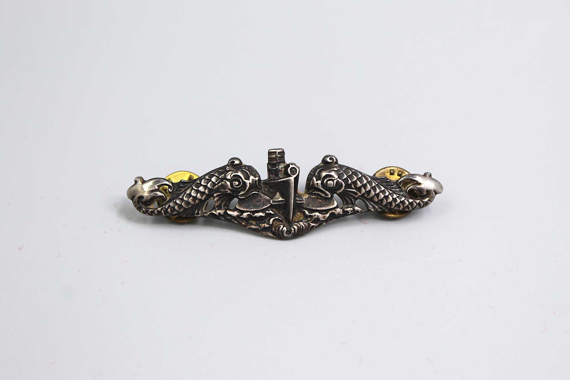 US Navy Submarine Badge - Sterling GEMSCO . W277 - Time Traveler Militaria