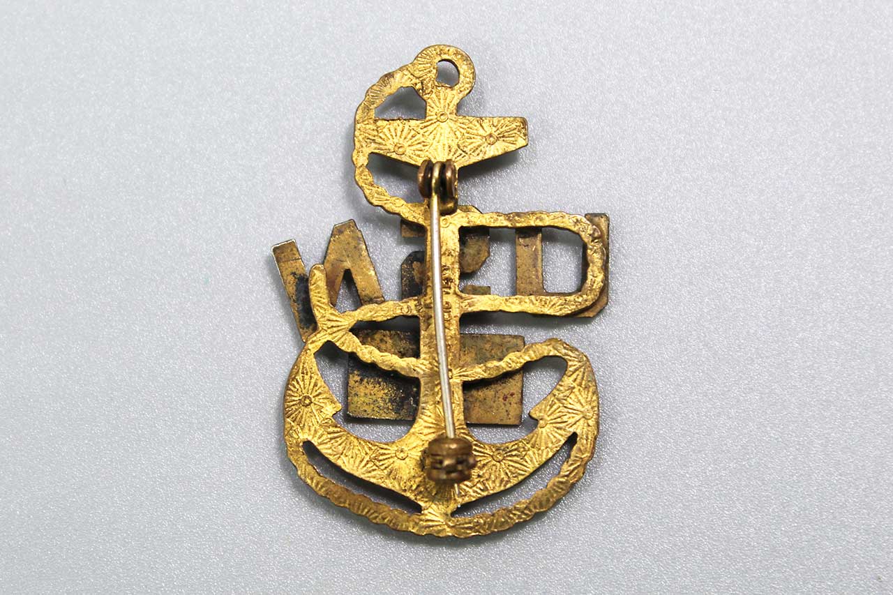 US Navy CPO Cap Badge w/Bar and Gold Star . FLU4840 - Time Traveler ...