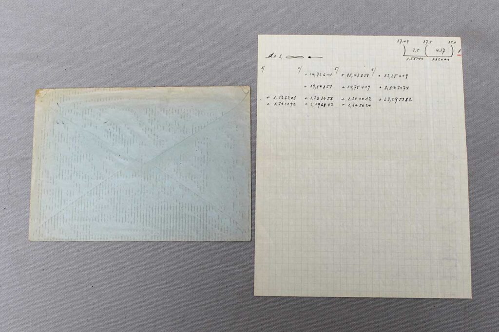WW2 German Letter and Envelope . GD295 - Time Traveler Militaria
