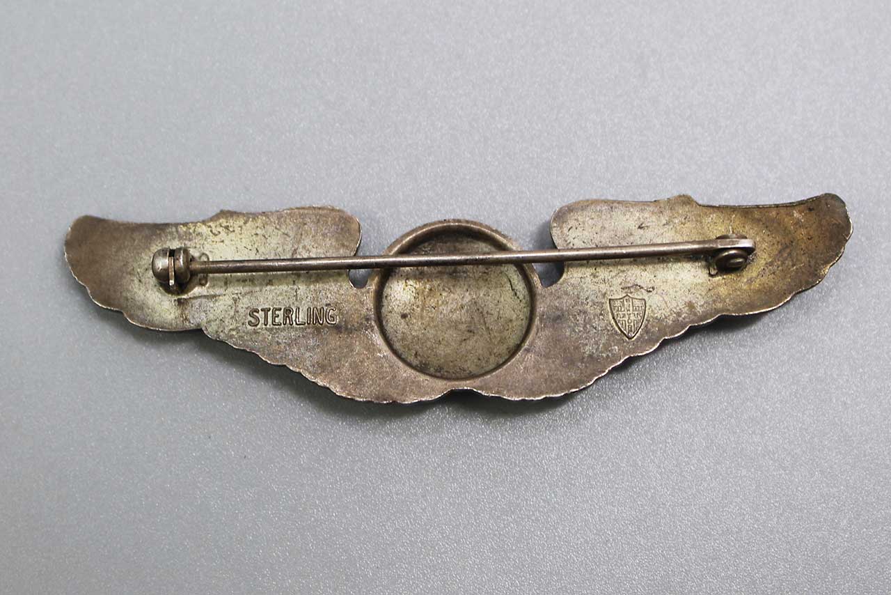 US Air Crew Wings - Sterling NS Meyer . W276 - Time Traveler Militaria