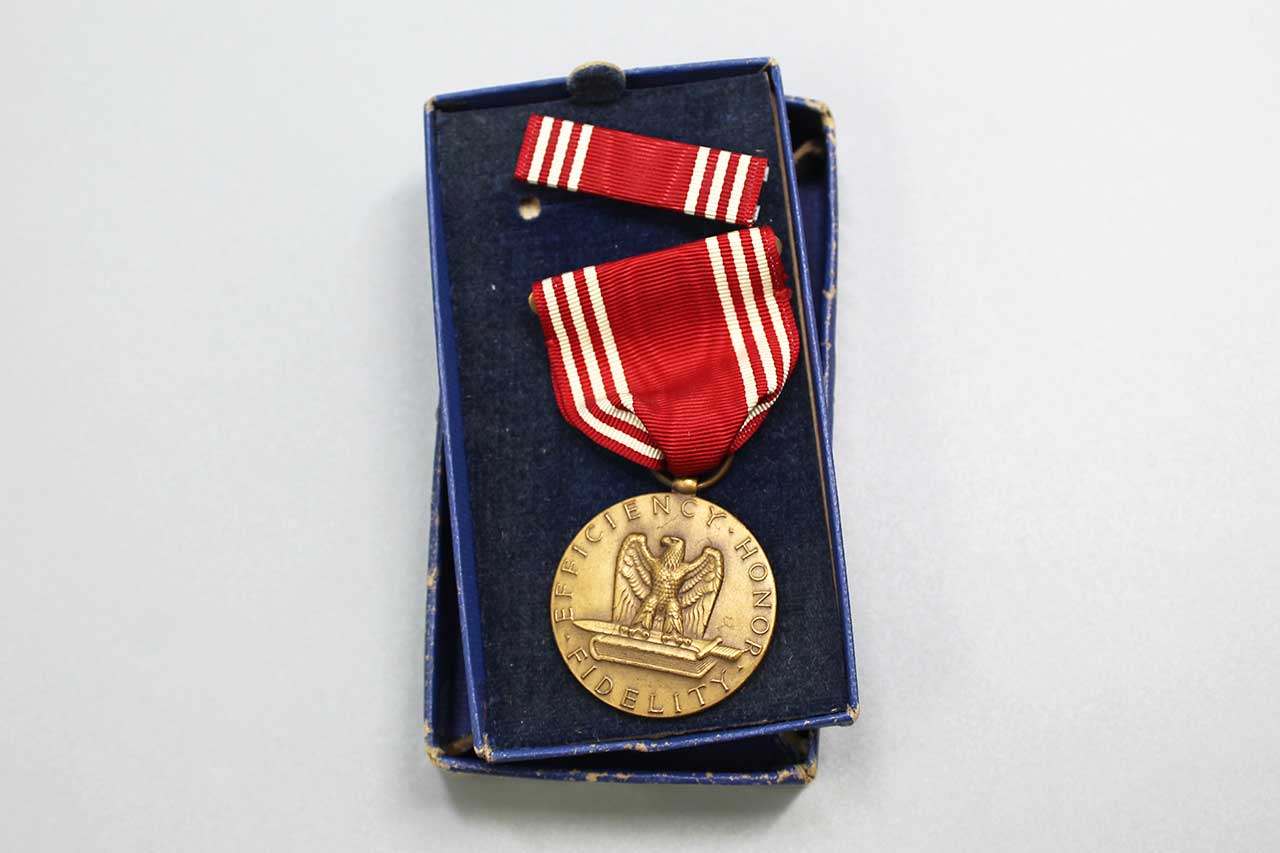 US Army Good Conduct Medal in Box . YMU4815 - Time Traveler Militaria