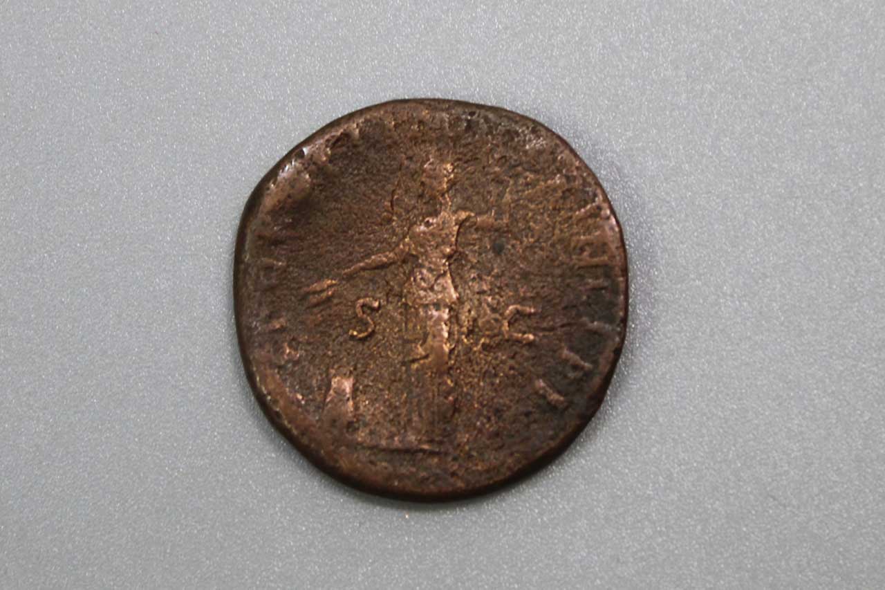 Roman Trajan Bronze Coin 98-117 AD . COIN562 - Time Traveler Militaria