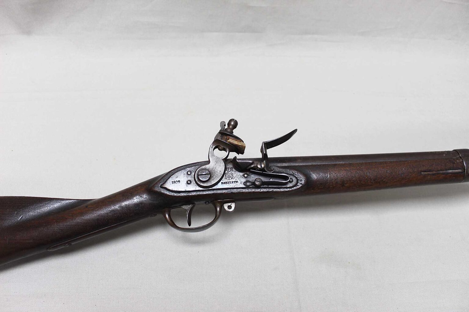 US Flintlock Musket 1809 Bartlett . CWG147 - Time Traveler Militaria