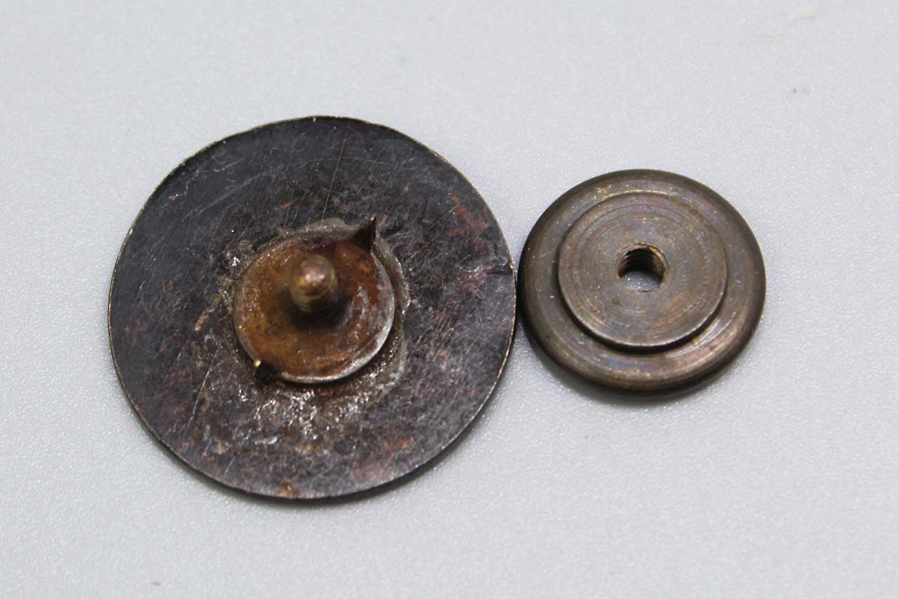 WW1 US Air Service Collar Disc . FLU4876 - Time Traveler Militaria