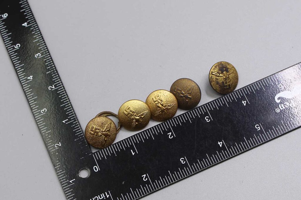 WW2 German Group of 5 NSDAP Political Buttons . EFL4728 - Time Traveler ...