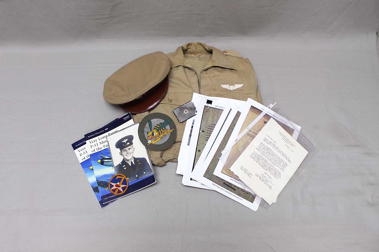 WW2 Group of Capt Powell P-51 Pilot - Pacific . FLU4871 - Time Traveler ...