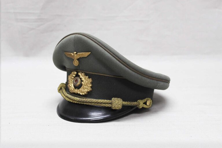 WW2 German Army General Visor Cap EREL . HG1504 - Time Traveler Militaria