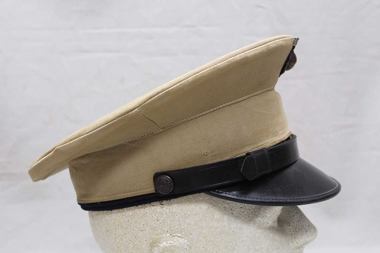 USMC Enlisted Visor Cap Named Size 6 7/8 . HU758 - Time Traveler Militaria