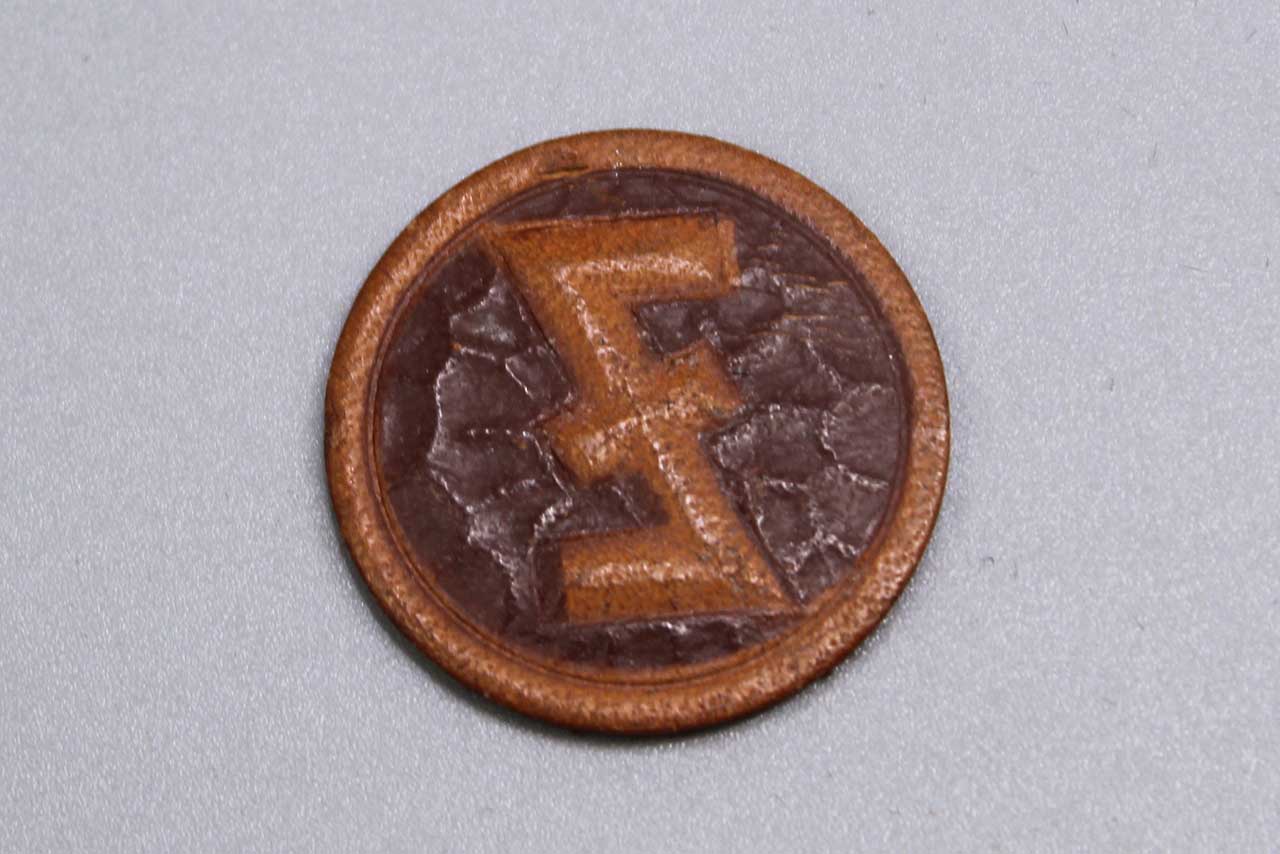 WW2 German WHW Wolfsangel Rune Tinnie 1935/36 (No Pin) . PIN1230 - Time ...