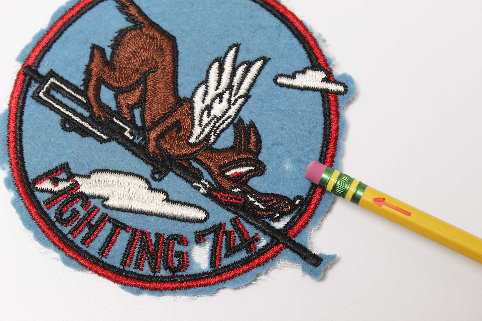 US Fighter Squadron VF-74 "Wolfhounds" Fighting 74 Patch . USP1292 ...