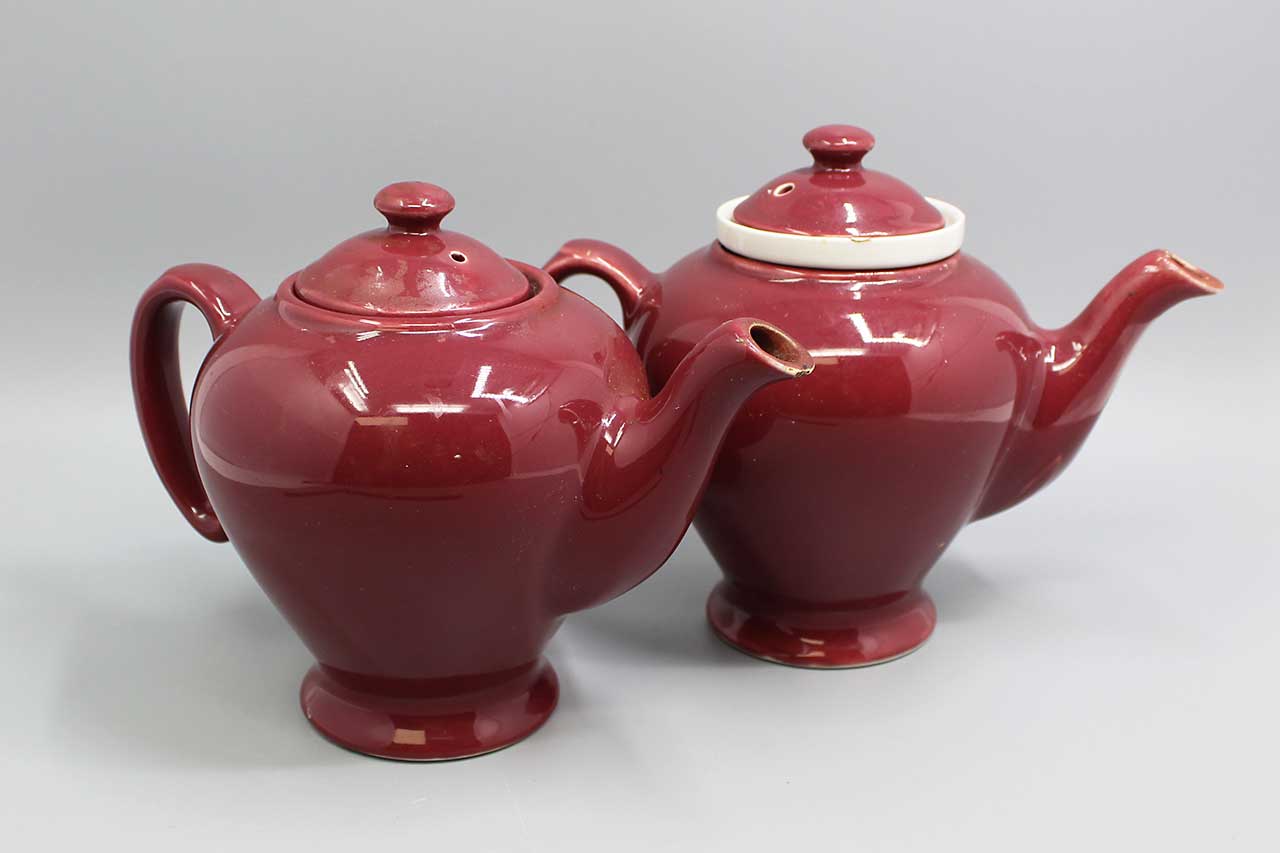 McCormick Baltimore Tea Steeping Tea Pot Burgundy . ANT209 - Time ...