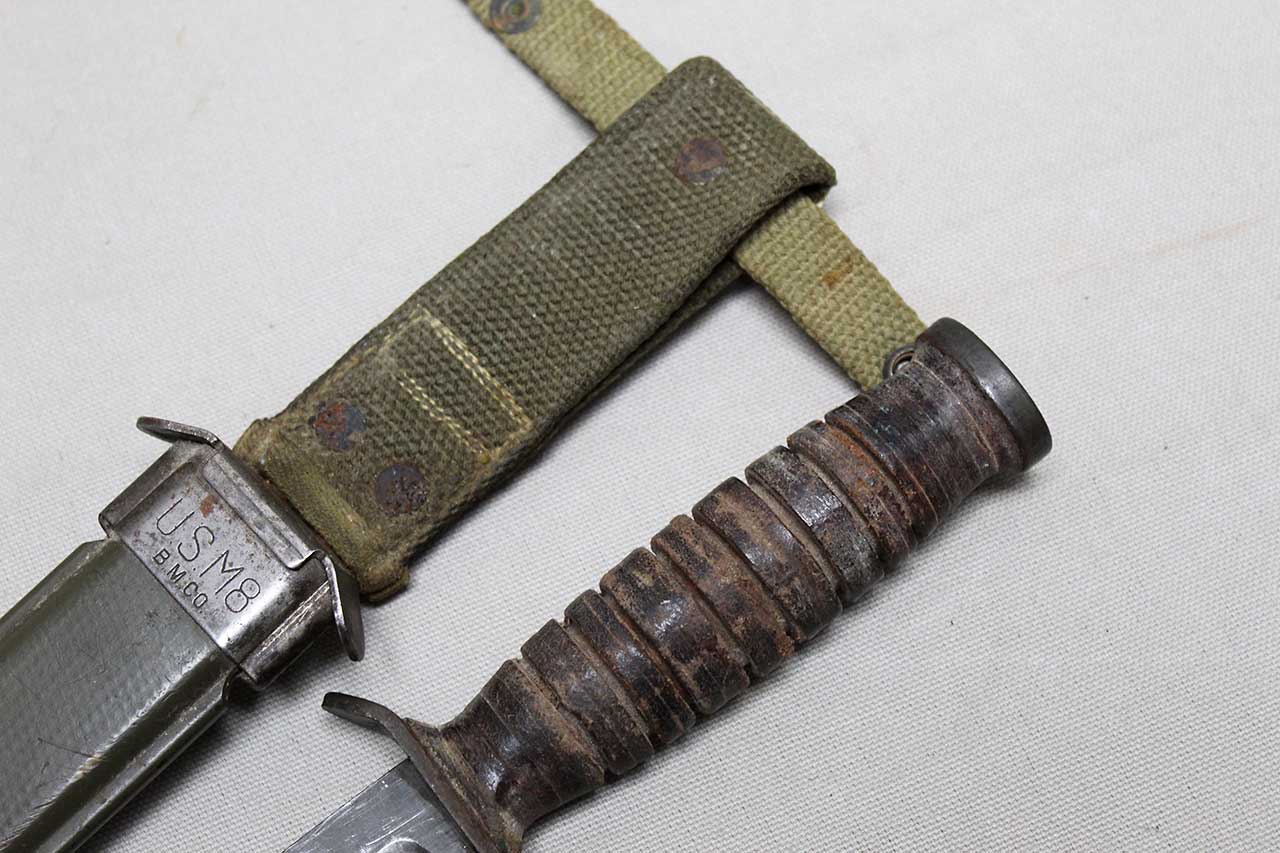 WW2 US M3 Combat Knife - Utica . DWU1073 - Time Traveler Militaria