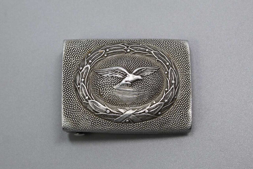 WW2 Luftwaffe Buckle (Damaged) . BMM1021cxcc - Time Traveler Militaria
