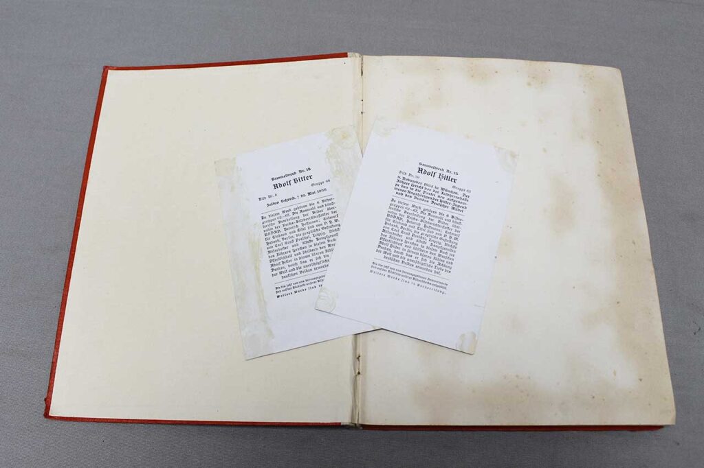 WW2 German AH Cigarette Card Album . BOOK265 - Time Traveler Militaria