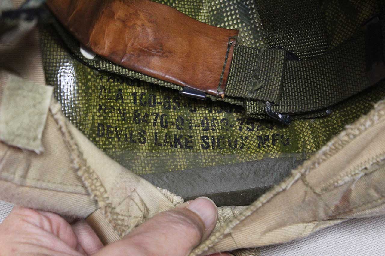 US Combat Helmet PASGT w/Cover - XS-1 . HU1270 - Time Traveler Militaria