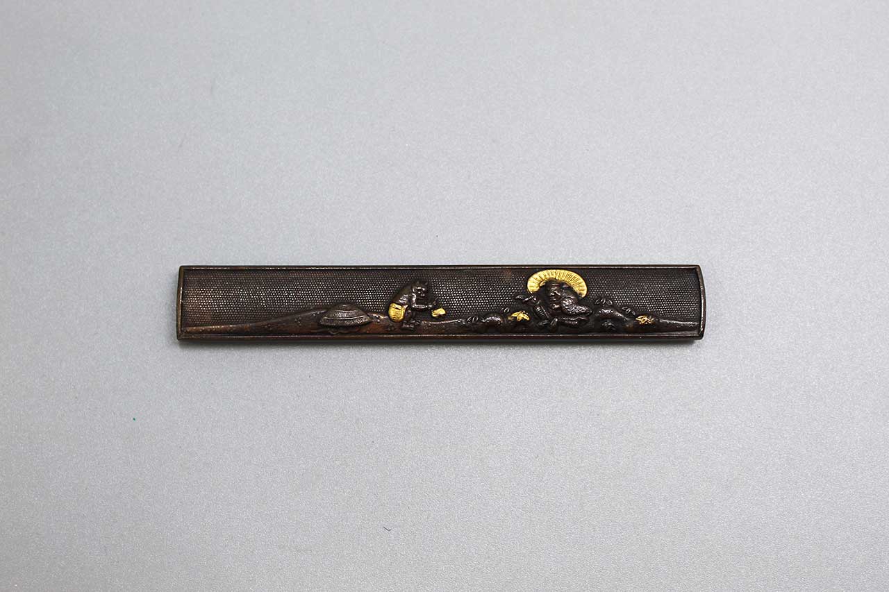Japanese Antique Kozuka Handle . SJ124 - Time Traveler Militaria