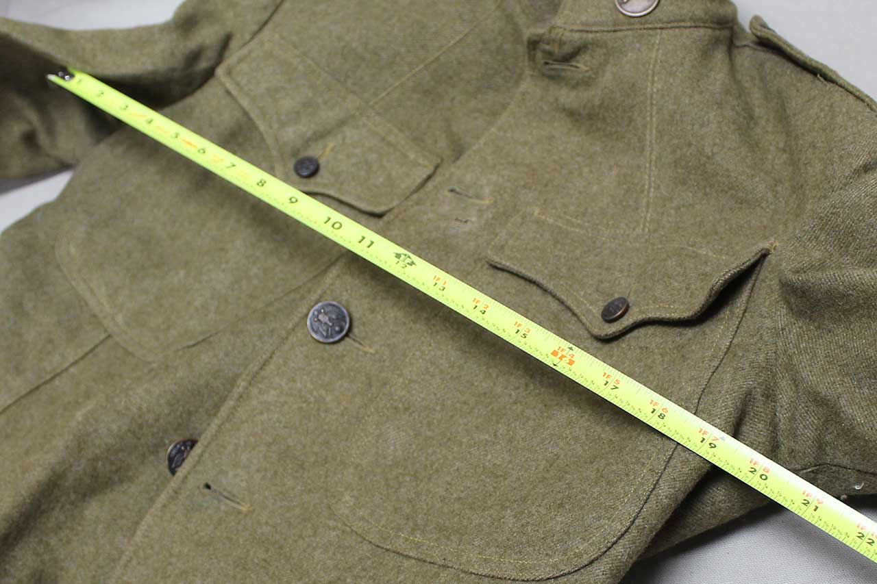 WW1 US Enlisted 1st Army Artillery Tunic 1918 . UA1267b - Time Traveler ...