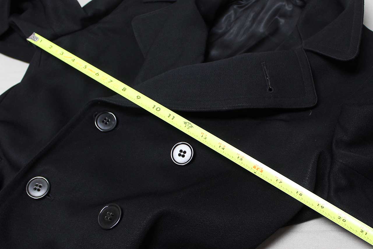 US Navy Officers Overcoat . UA1272 - Time Traveler Militaria