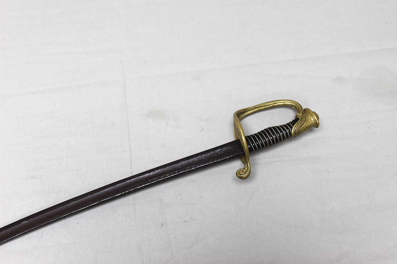 American Civil War Foot Officers Sword - Unmarked . CWS144 - Time ...