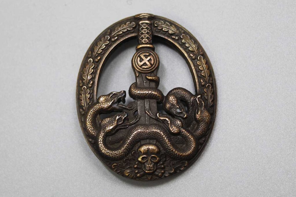 REPRODUCTION: WW2 German Anti-Partisan Badge . REPO4014cxb - Time ...