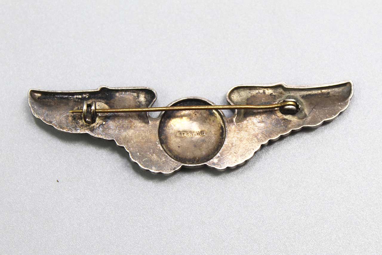 US WW2 Air Crew Wings Sterling . W291 - Time Traveler Militaria