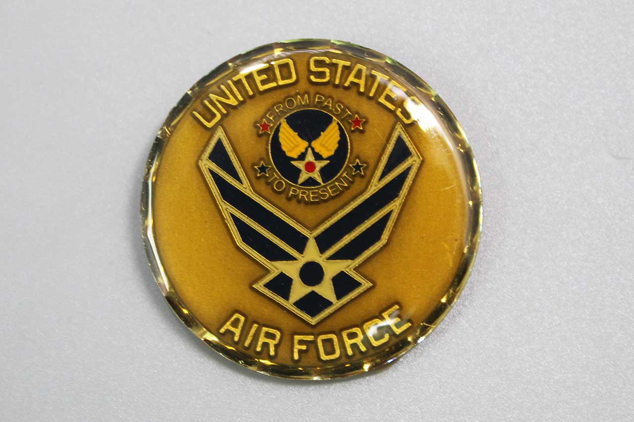 USAF Challenge Coin Lt. Colonel . COIN602 - Time Traveler Militaria