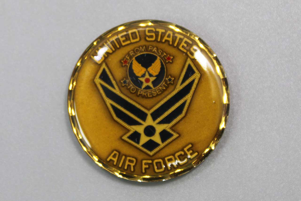 USAF Challenge Coin 1st Lieutenant . COIN607 - Time Traveler Militaria