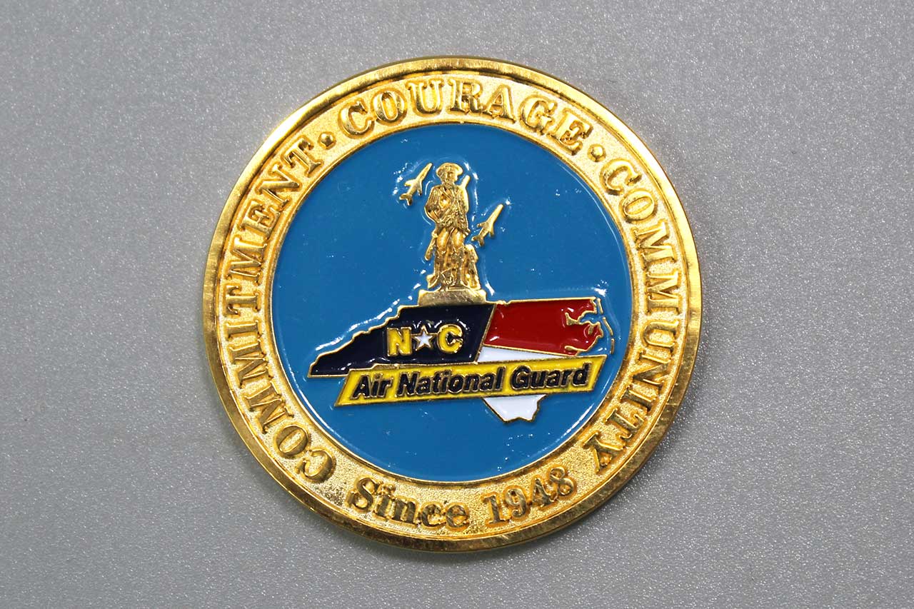 NC Air National Guard Challenge Coin 145th Airlift Wing . COIN620 ...