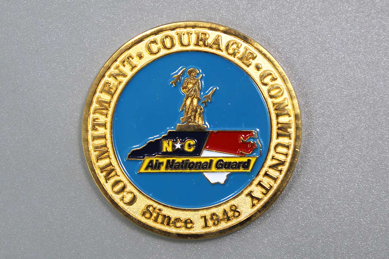 NC Air National Guard Challenge Coin 145th Airlift Wing . COIN622 ...