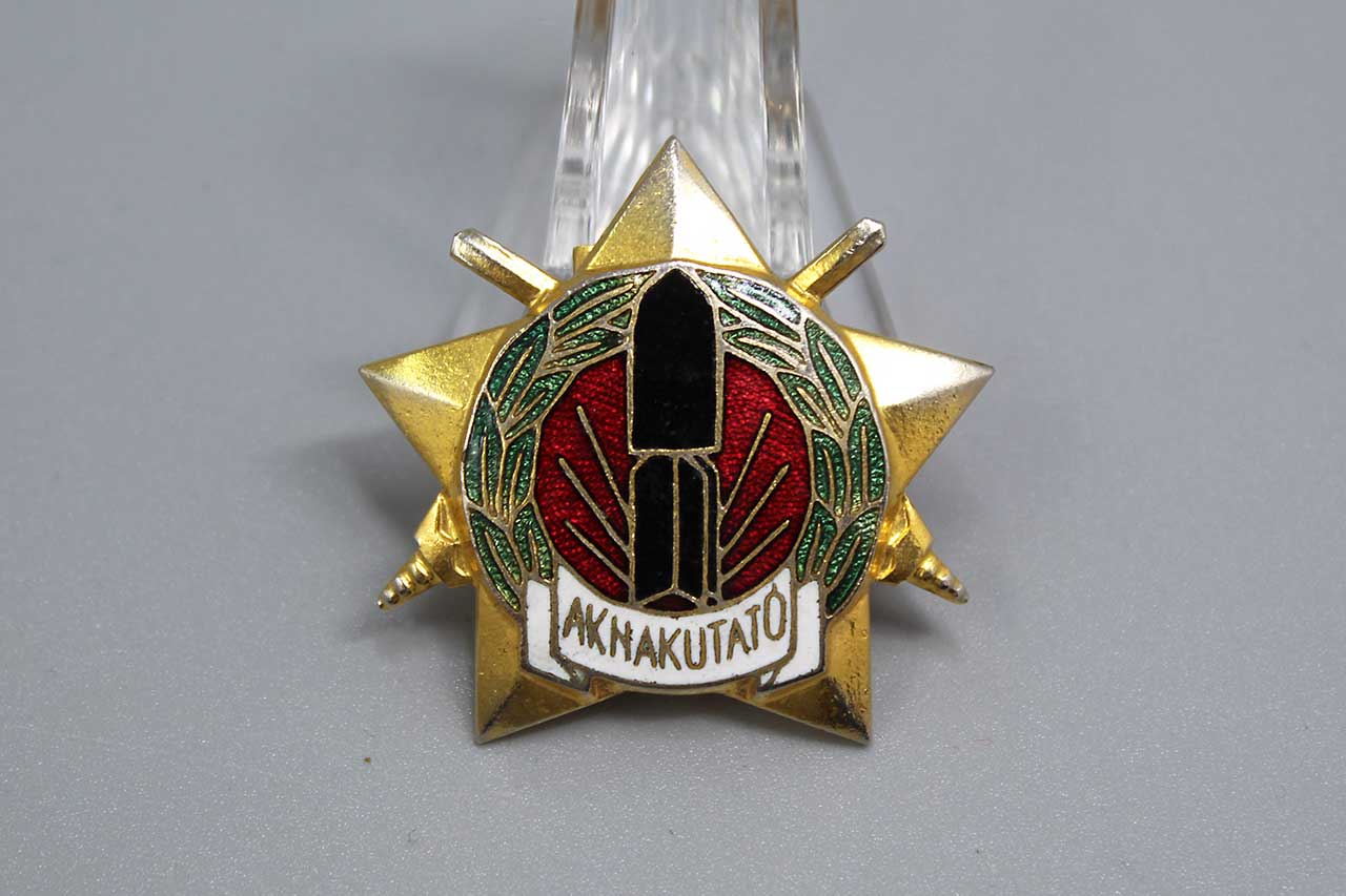 Hungarian Mine Searcher Military Badge in Gold Grade . WM322 - Time ...