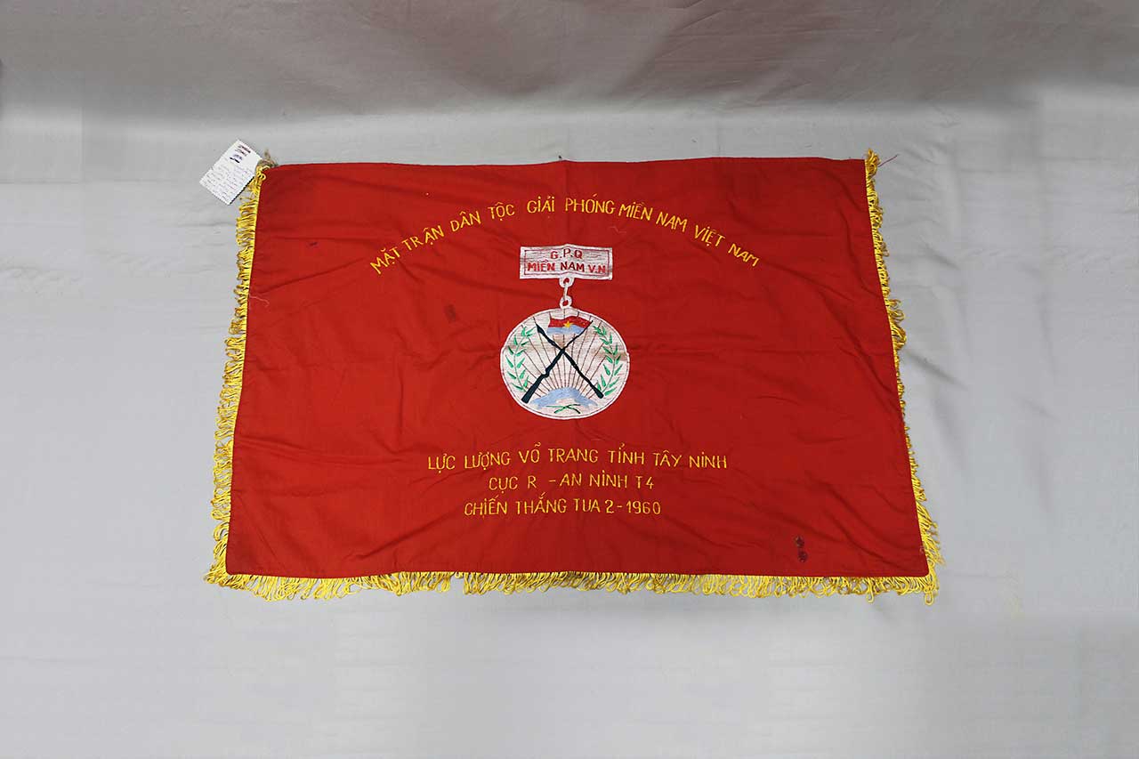 North Vietnam NVA Security Force Unit Flag 1960 . WM494 - Time Traveler ...