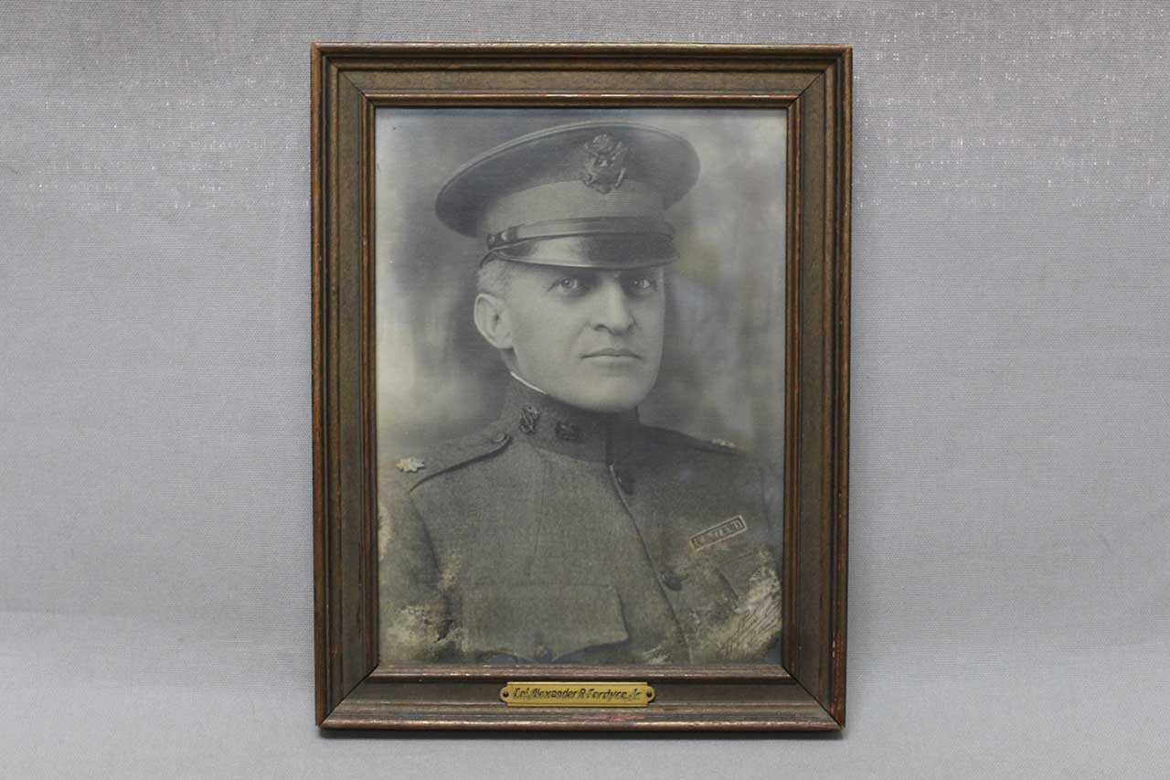 WW1 US Army Officer Portrait Framed Col. Fordyce . FLU1007 - Time ...