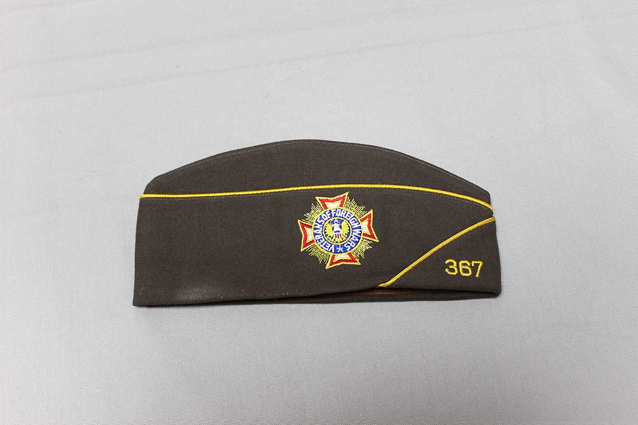 US VFW Garrison Cap ILLIONOIS - Size 7 . HU1277 - Time Traveler Militaria