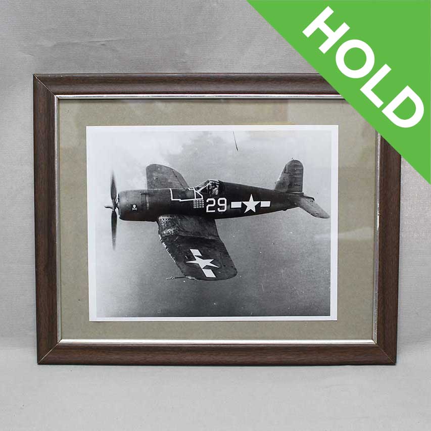 ON HOLD Derby0825 Framed Photo US WW2 Fighter Plane "Jolly Rodgers" VF ...